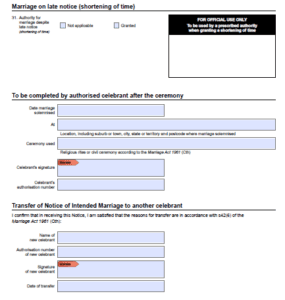 6 Common Mistakes Made In Filling Out The Notice of Intended Marriage ...